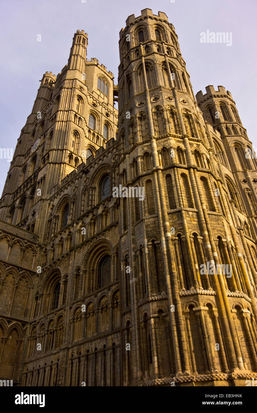 Ely cathedral west tower hi-res stock photography and images - Alamy