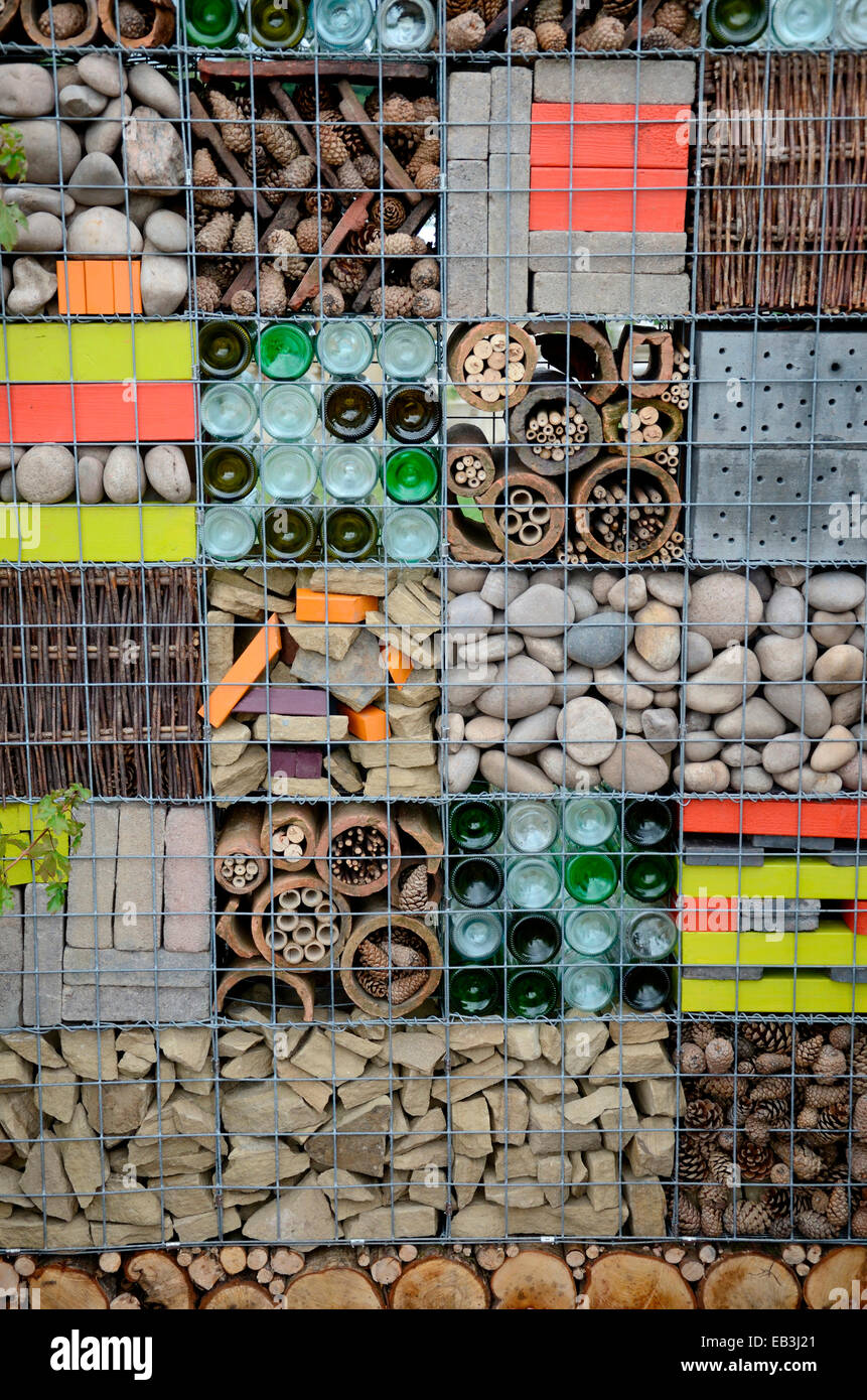 A decorative mosaic of habitat niches providing shelter and homes for ...