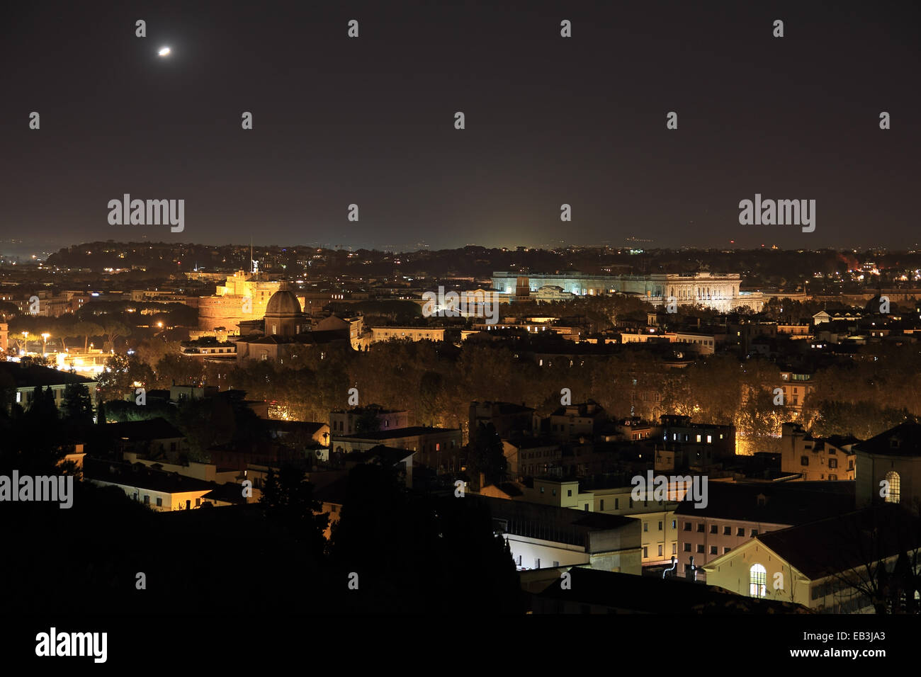 Unidentified flying object night hi-res stock photography and images ...