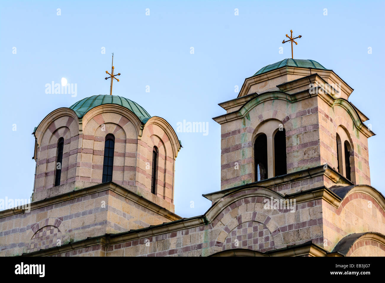 Church with the Cross on the top Stock Photo - Alamy