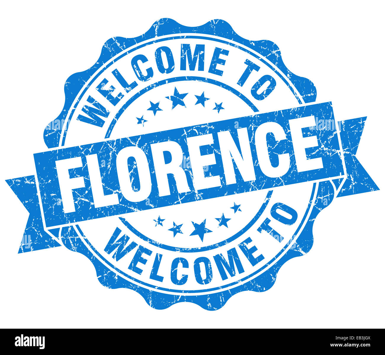 Florence stamp Cut Out Stock Images & Pictures - Alamy