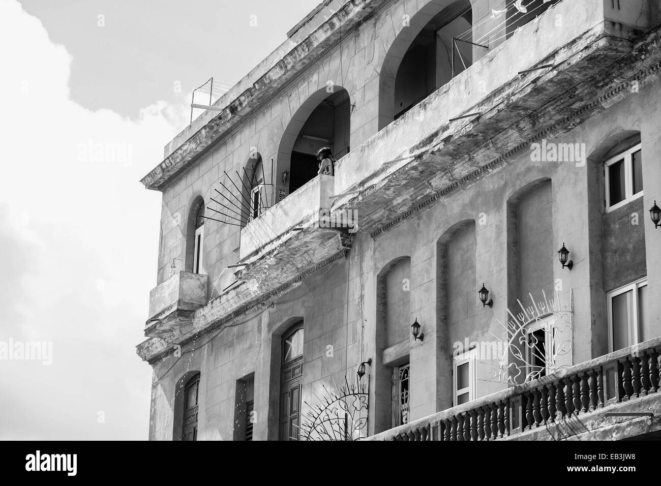 Person From Below Black and White Stock Photos & Images - Alamy