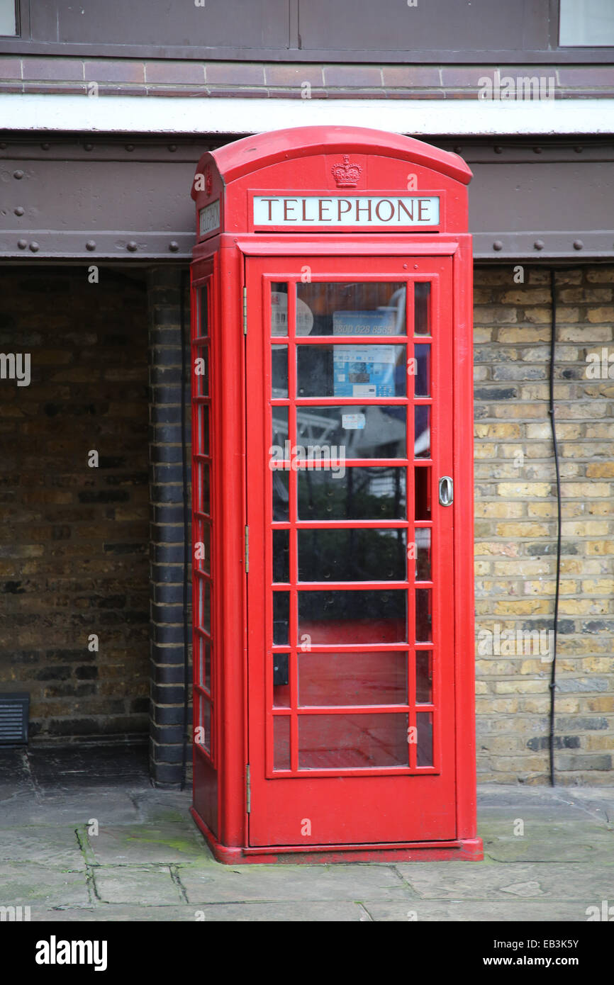Red Telephone Box Stock Photo - Alamy