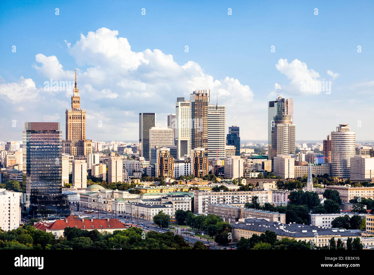 Business center in warsaw hi-res stock photography and images - Alamy