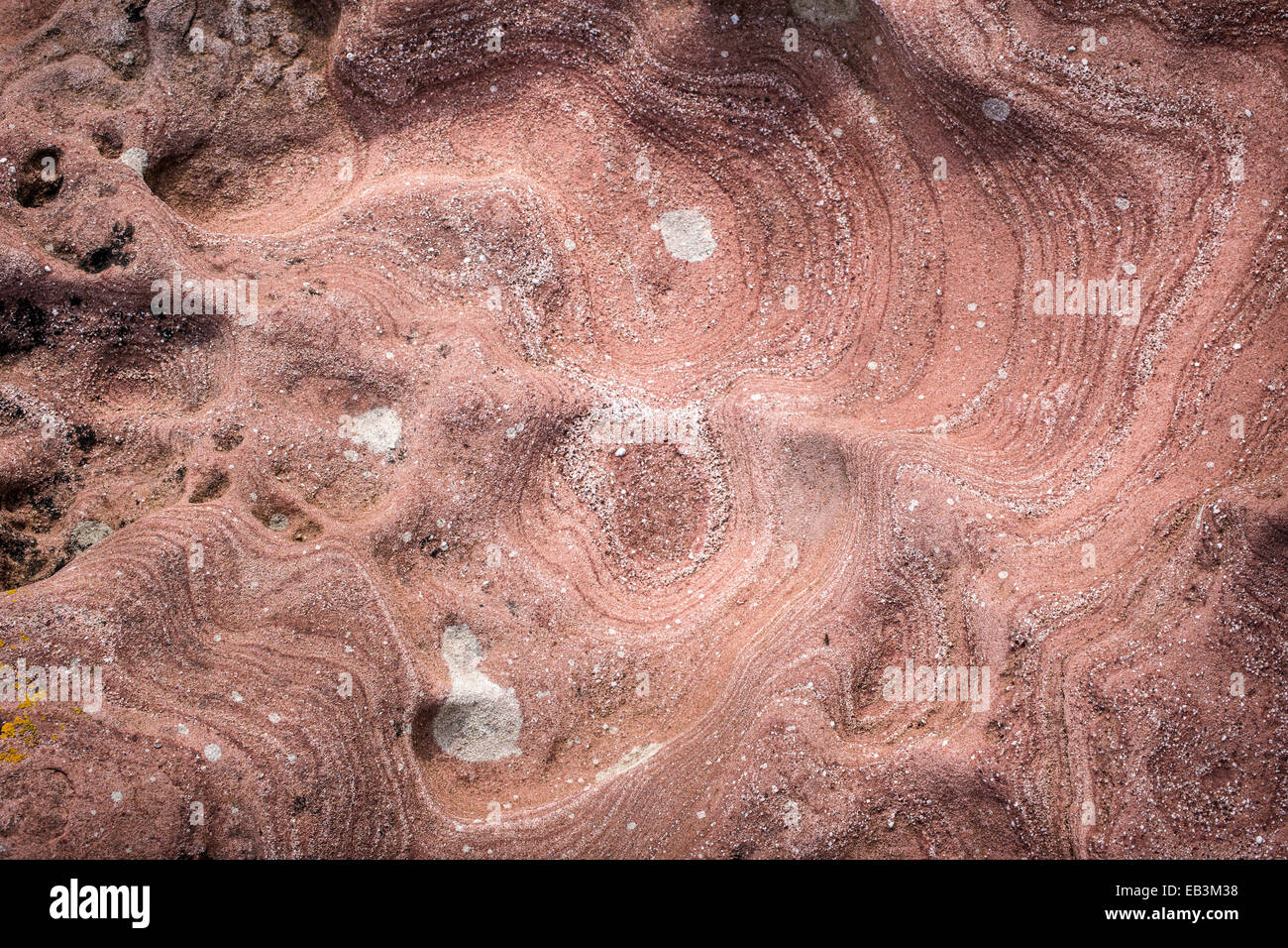 Isle of Arran Sandstone Rock in Scotland Stock Photo - Alamy