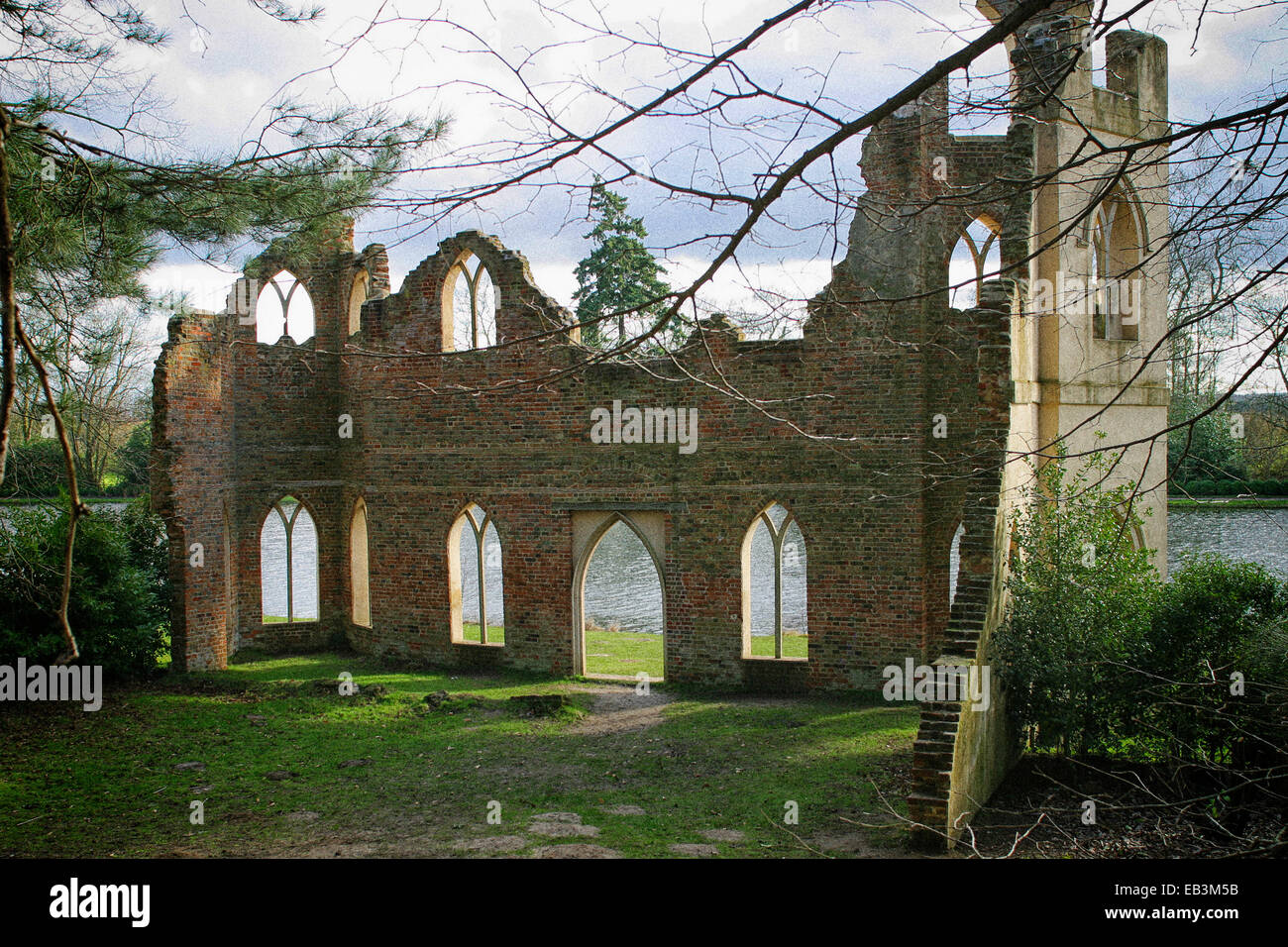 Folly abbey ruin hi-res stock photography and images - Alamy