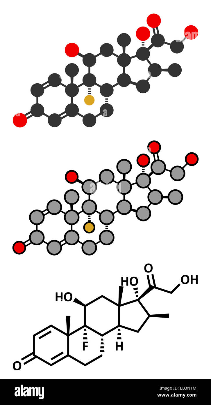 Betamethasone anti-inflammatory and immunosuppressive steroid drug ...
