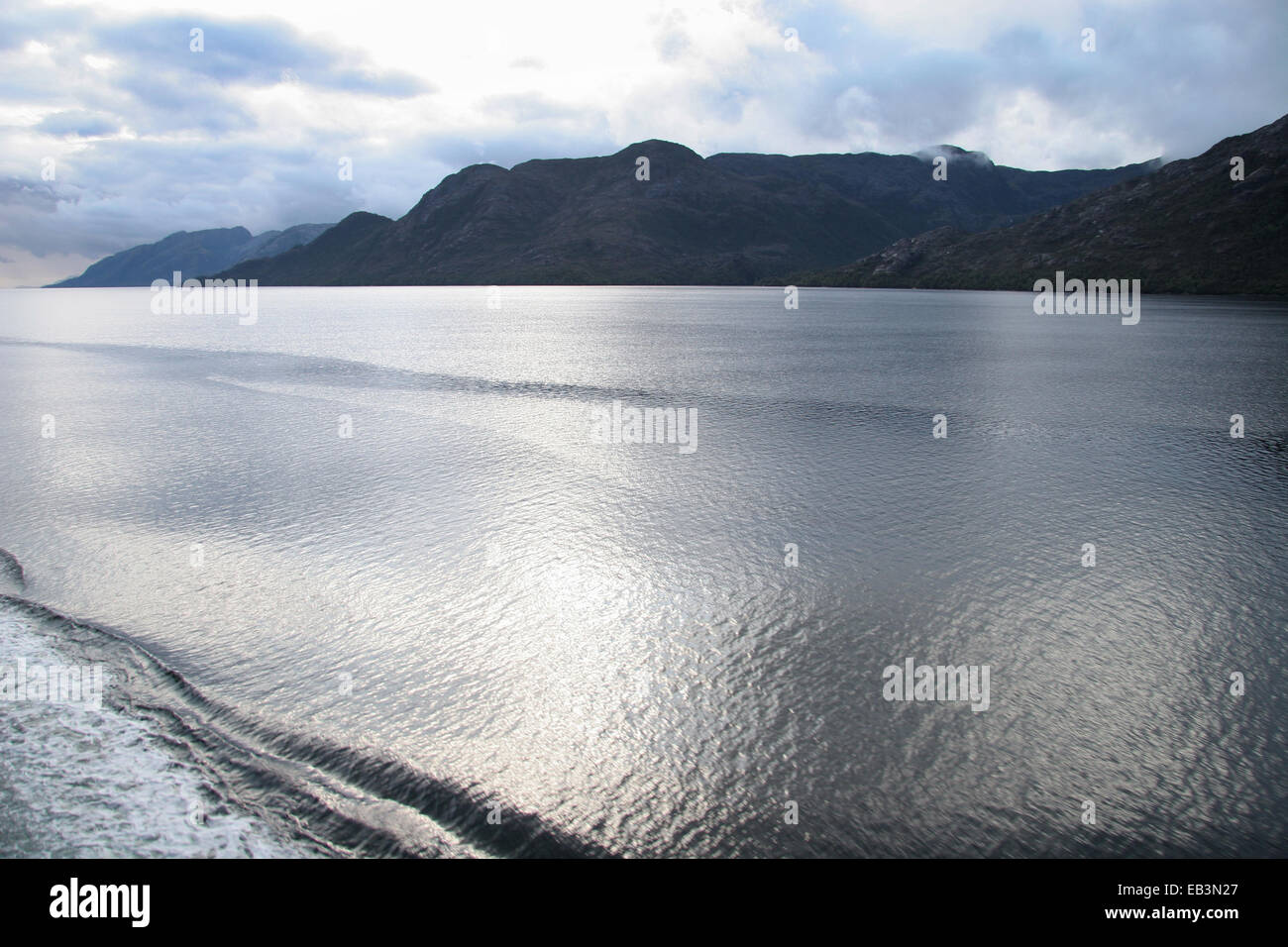 Sailing in the Darwin Channel, Chilean Fjords, Patagonia, Chile, South ...