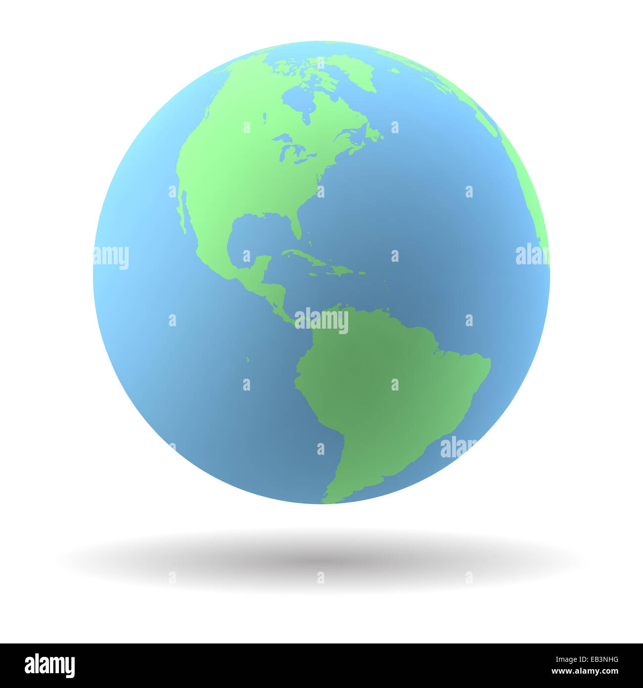 Globe earth brazil map hi-res stock photography and images - Alamy