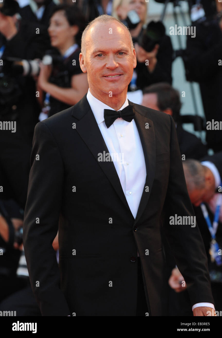 Venice.Italy. Michael Keaton at the Birdman Premiere. 71st Venice Film ...