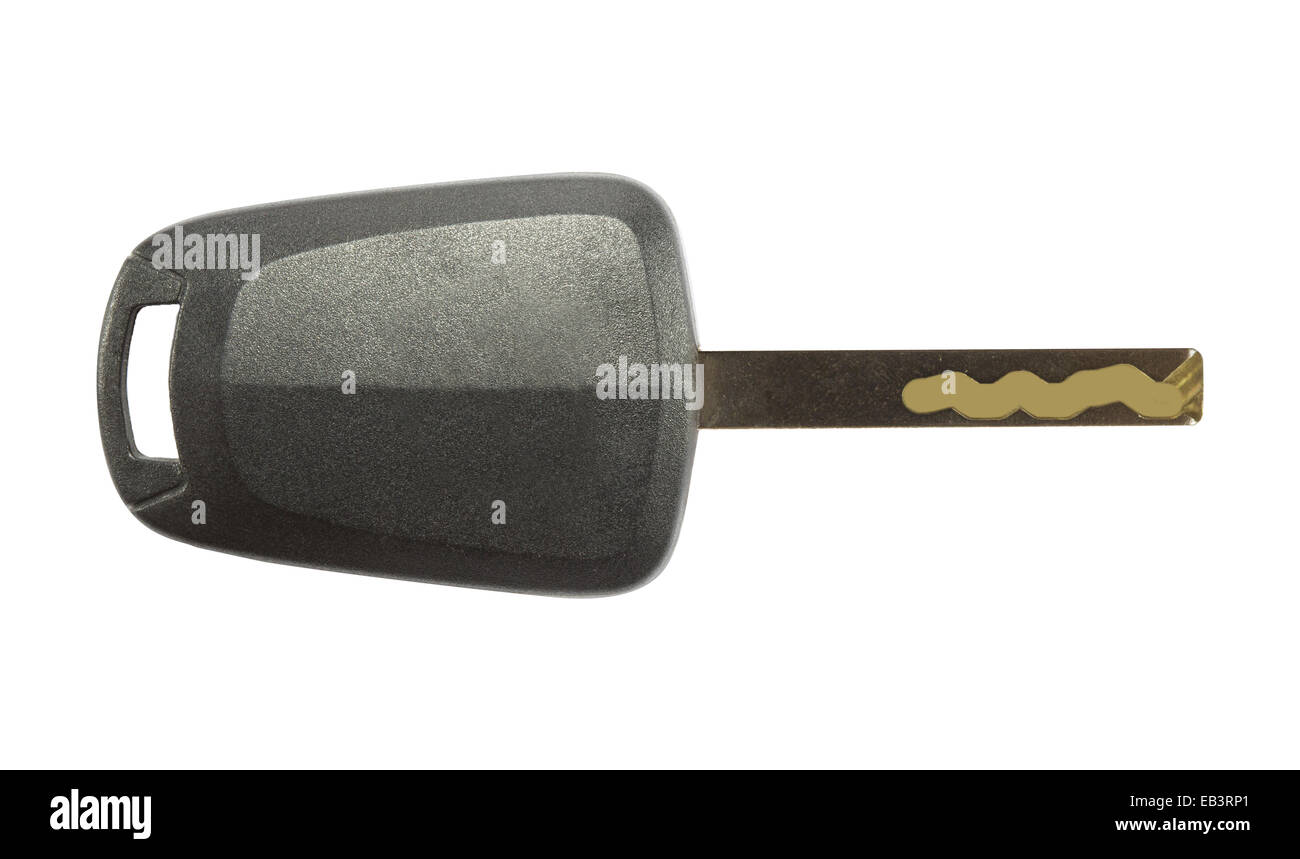 Car key isolated on white Stock Photo - Alamy