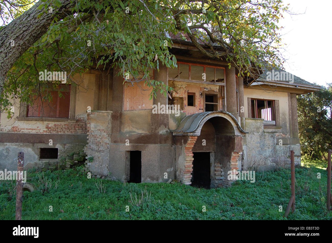 The building which they built and in it until 1945. owners lived Banat ...