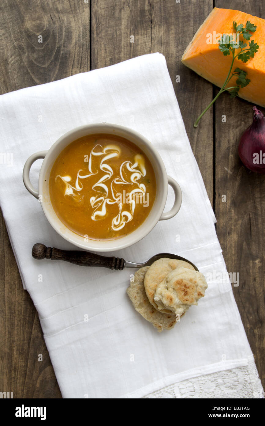 Soup from above hi-res stock photography and images - Alamy