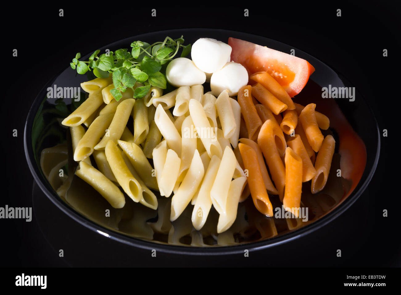 Three Color Penne Pasta High Resolution Stock Photography and Images ...