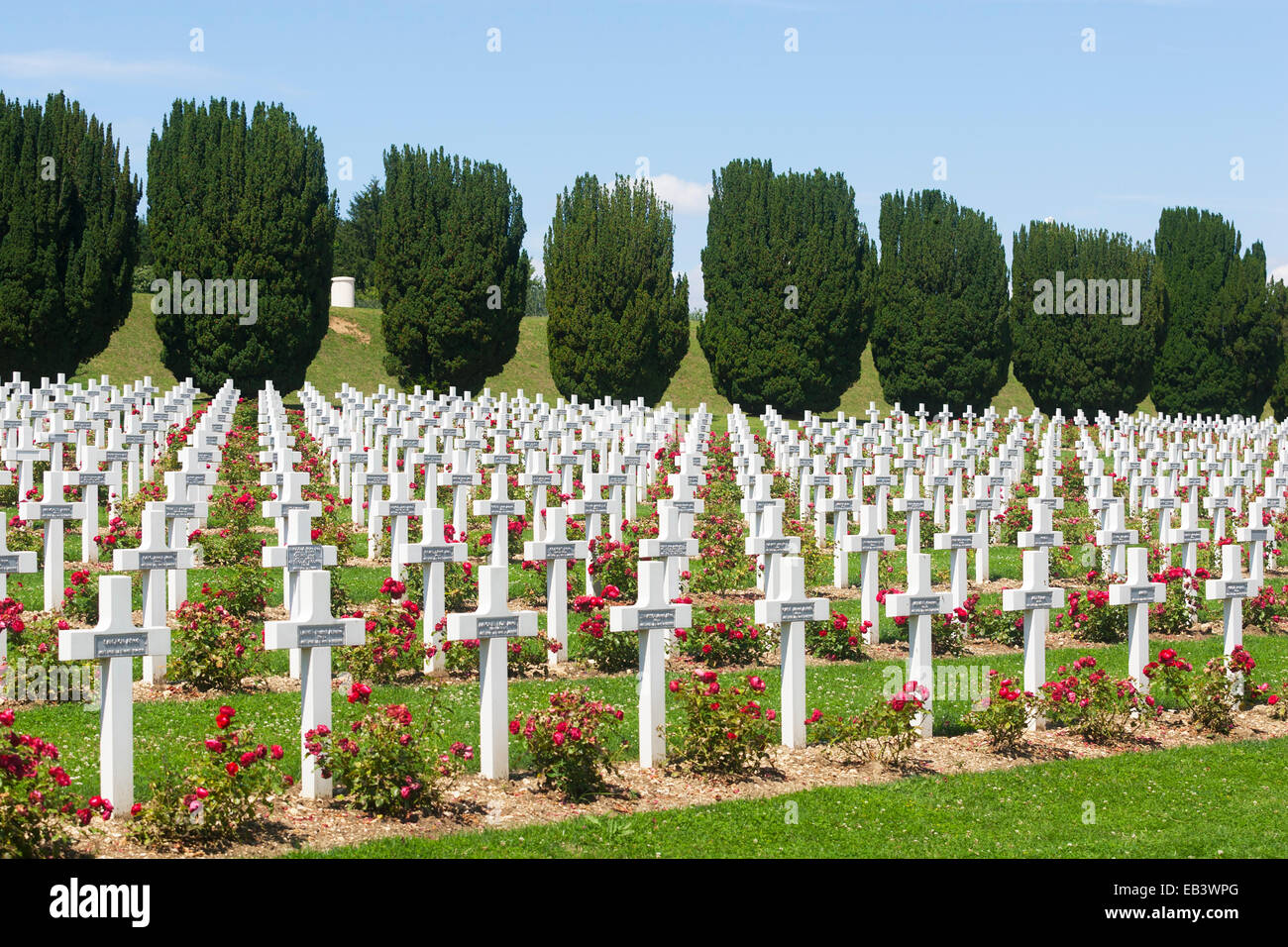 Douaumont military cemetery. Verdun. France Stock Photo - Alamy
