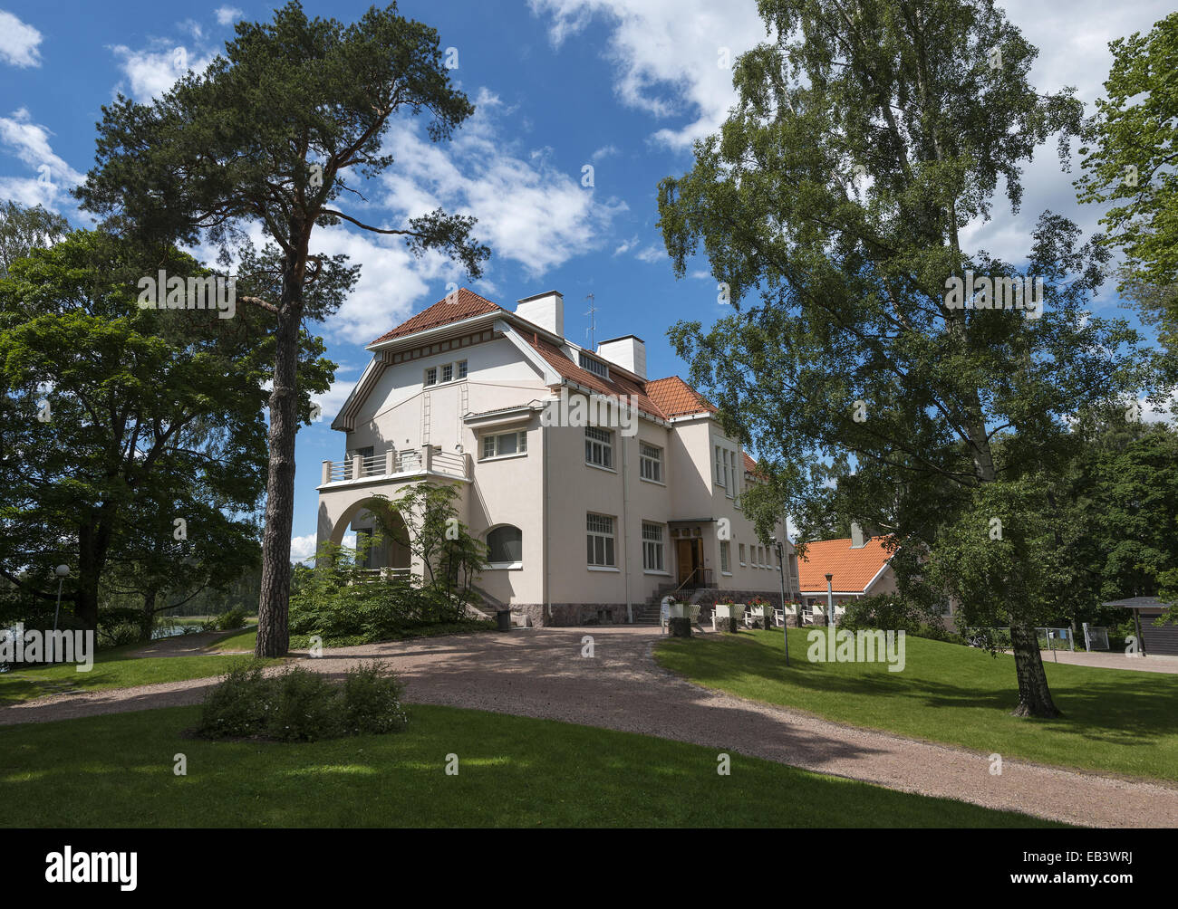 Tamminiemi Villa now the Urho Kekkonen Museum located in Meilahti ...