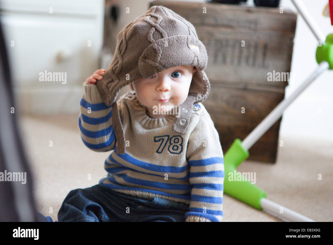 Portrait of a toddler Stock Photo - Alamy