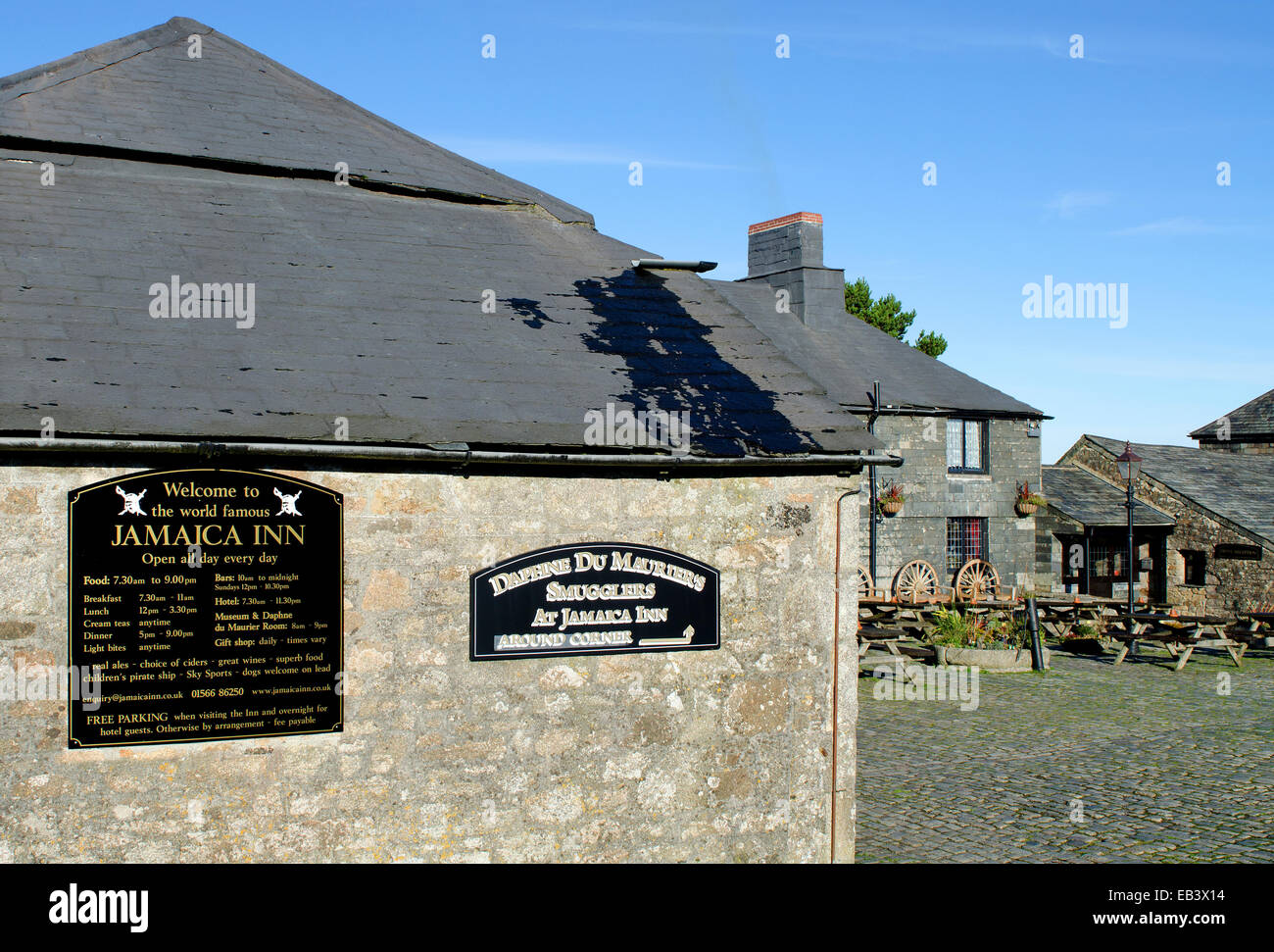 Jamaica Inn on Bodmin Moor in Cornwall, UK Stock Photo - Alamy