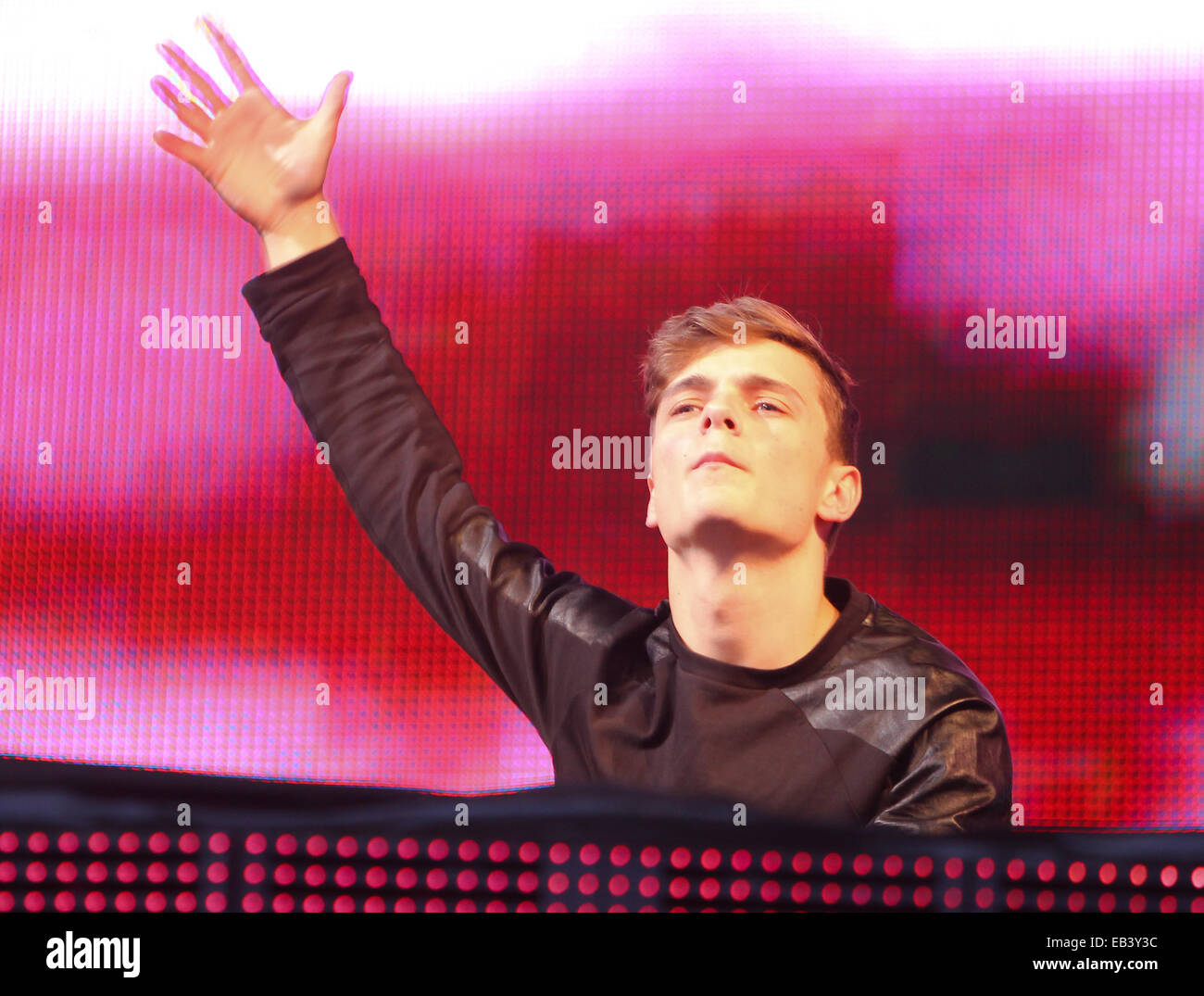 Martin Garrix performs a DJ set the Radio 1's Big Weekend Glasgow ...