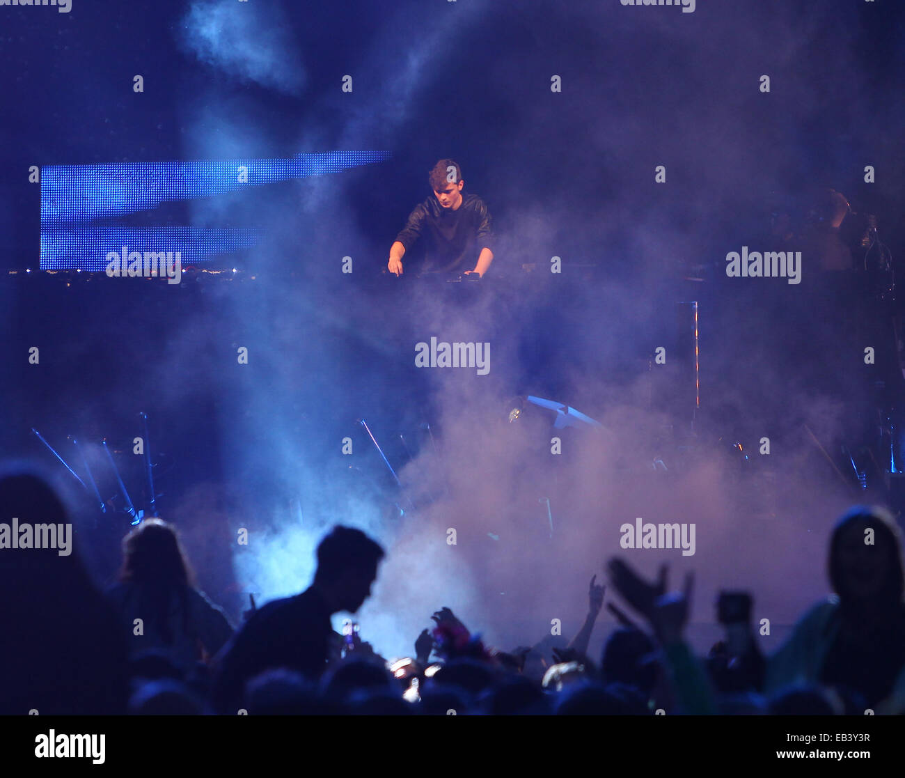 Martin Garrix performs a DJ set the Radio 1's Big Weekend Glasgow ...