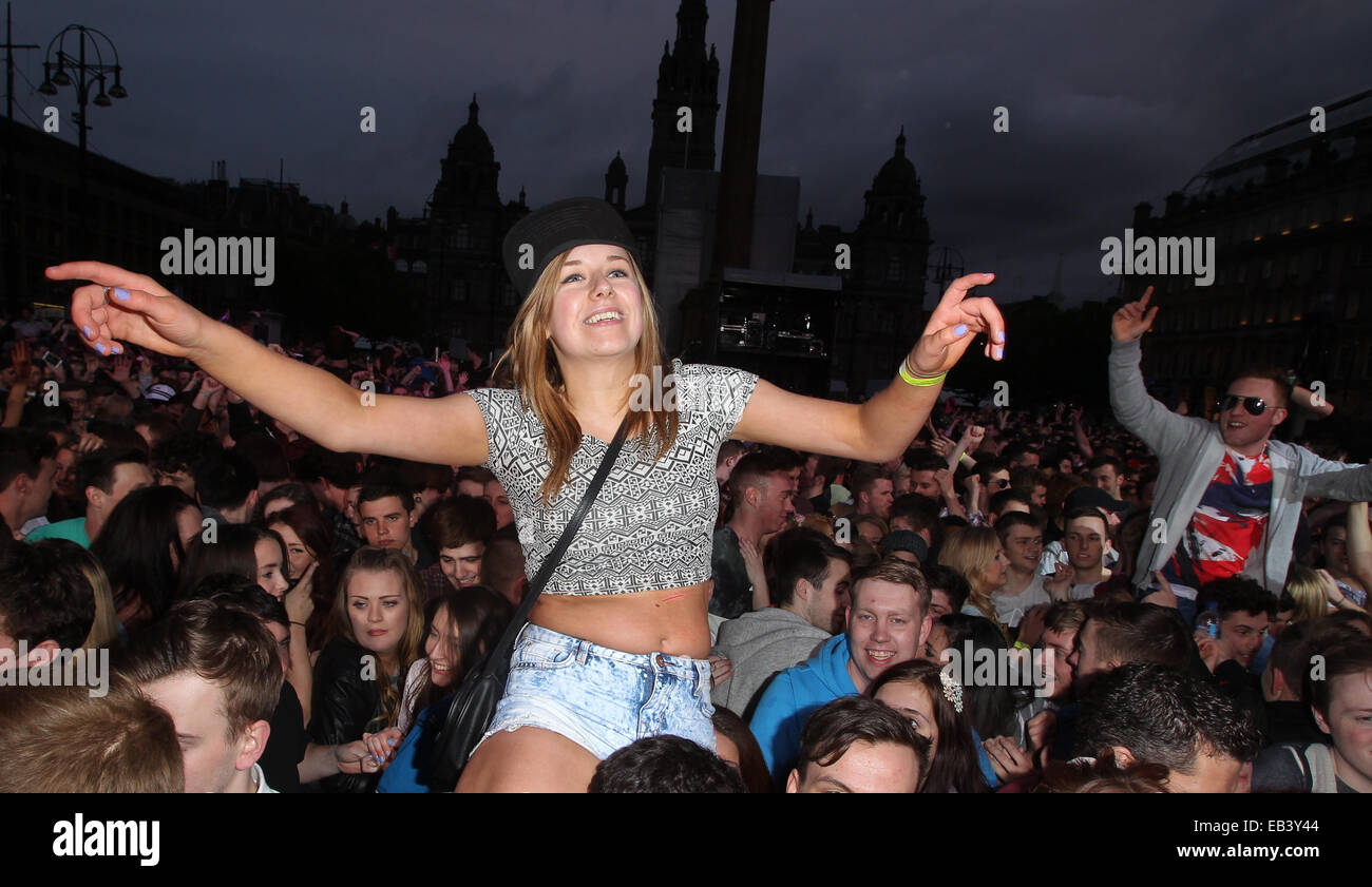 Martin Garrix performs a DJ set the Radio 1's Big Weekend Glasgow ...