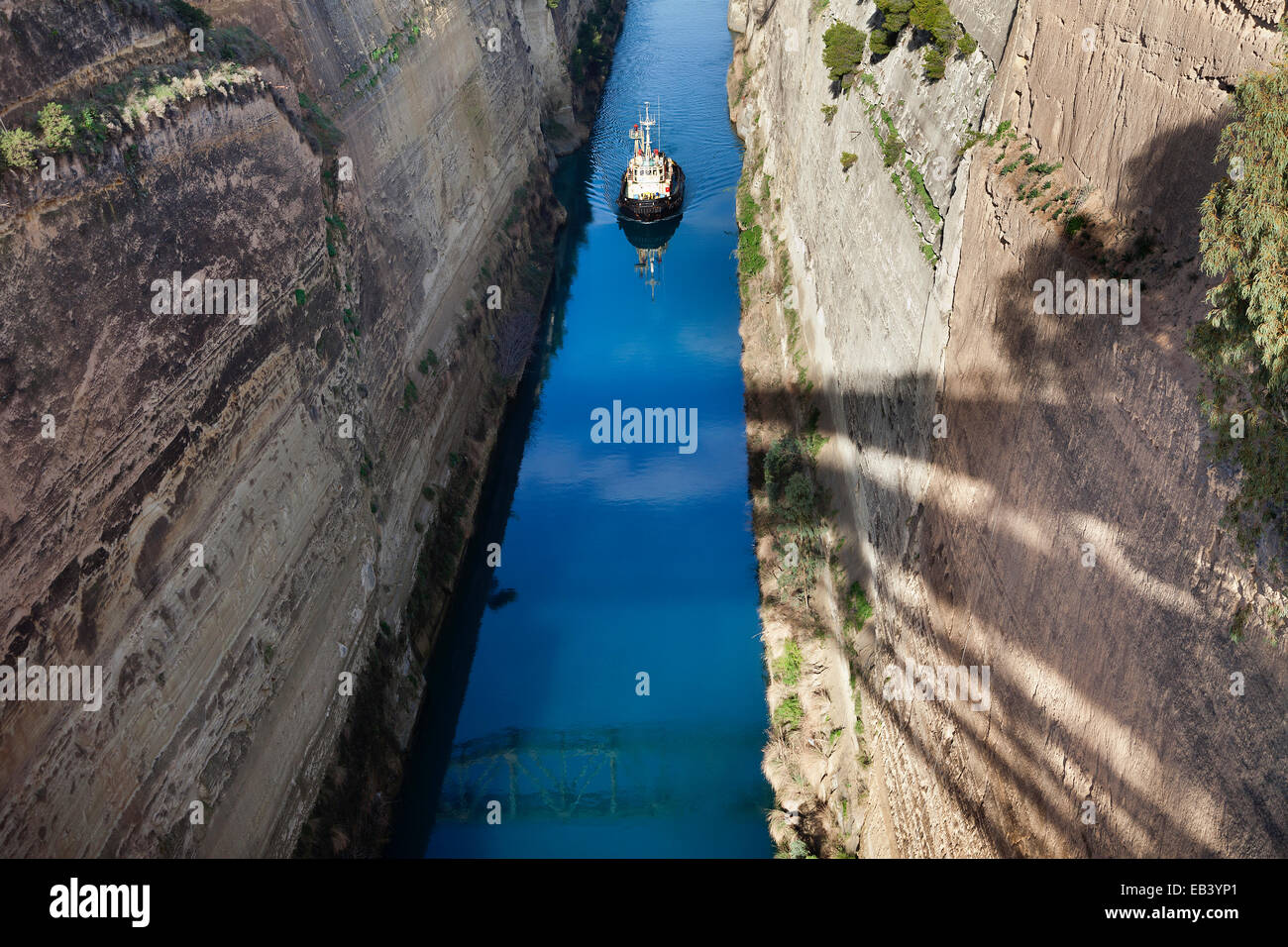 Corinth canal hi-res stock photography and images - Alamy