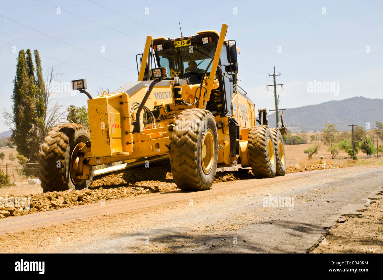 Grader Working High Resolution Stock Photography and Images - Alamy