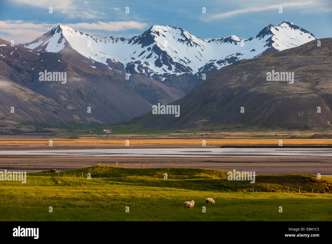 Farm mountains iceland agriculture hi-res stock photography and images ...