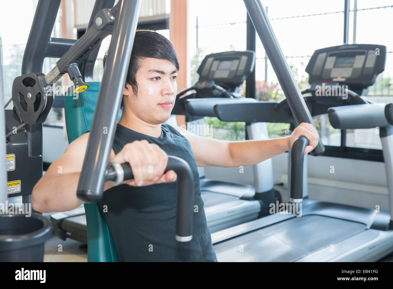 Man a machine hi-res stock photography and images - Alamy