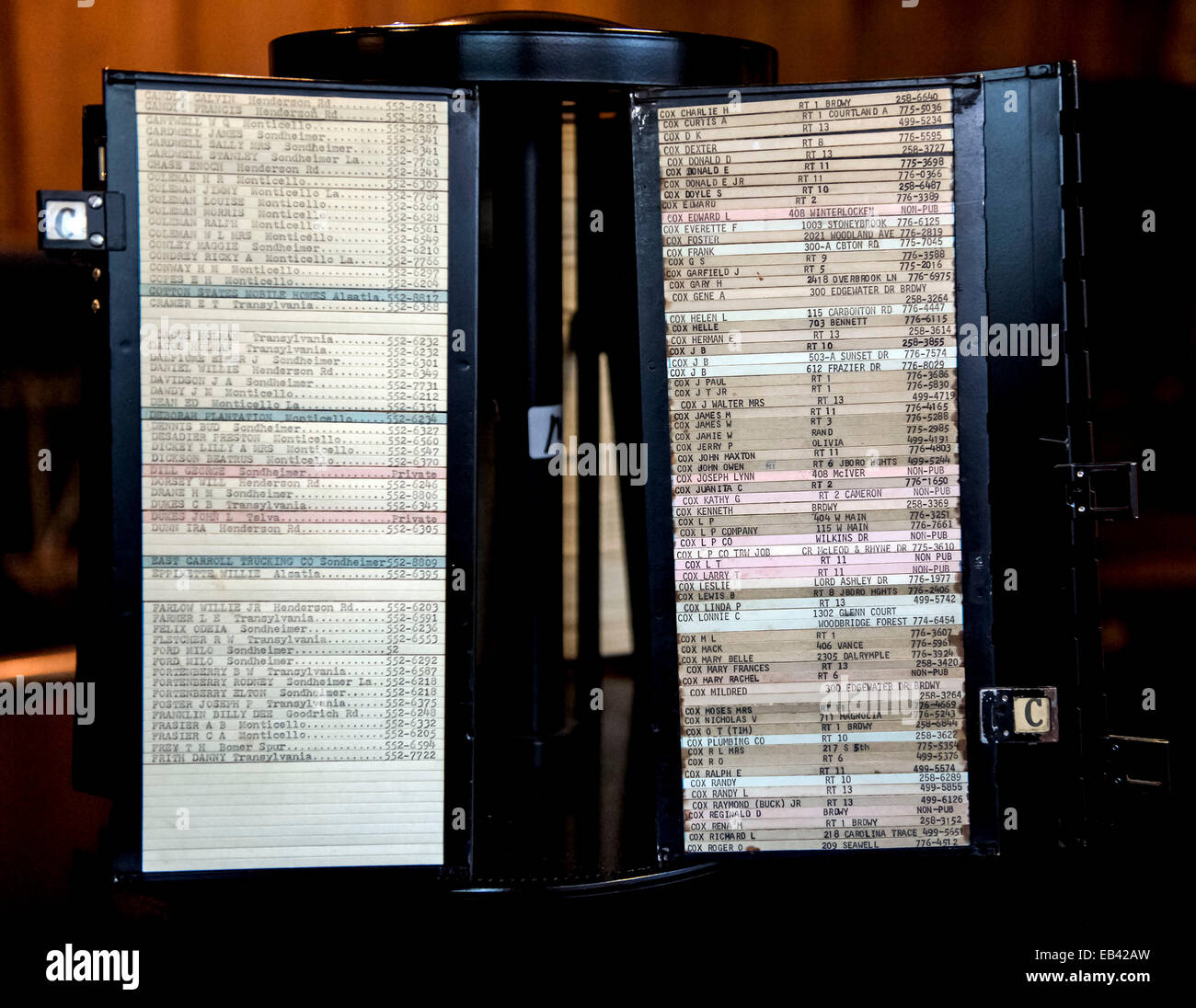 Leslie, Georgia, USA. 25th Nov, 2014. One of the many displays at the ...