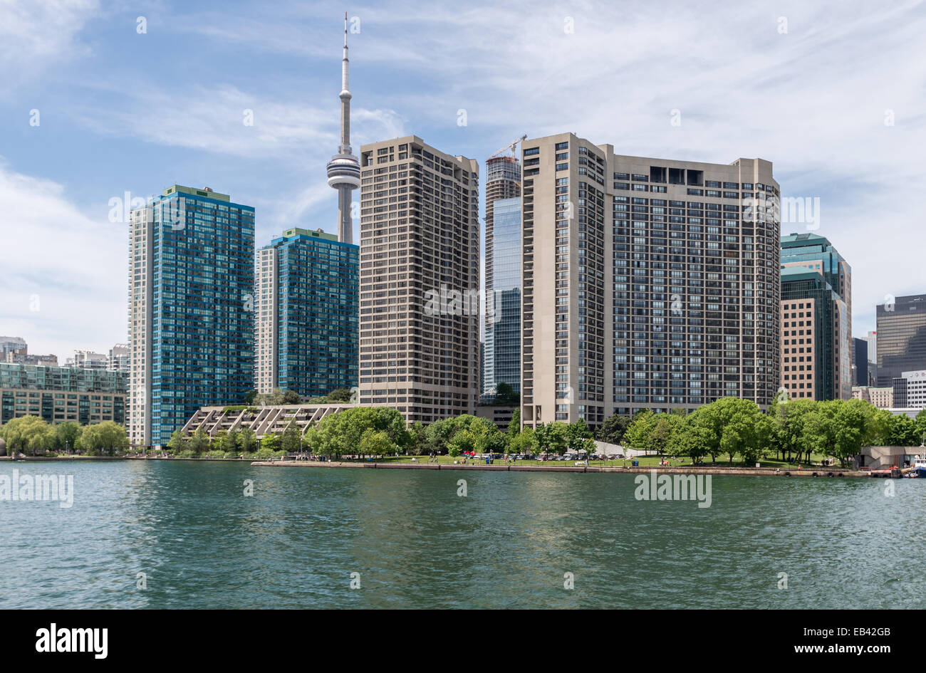 Waterfront residences in Toronto Canada Stock Photo - Alamy