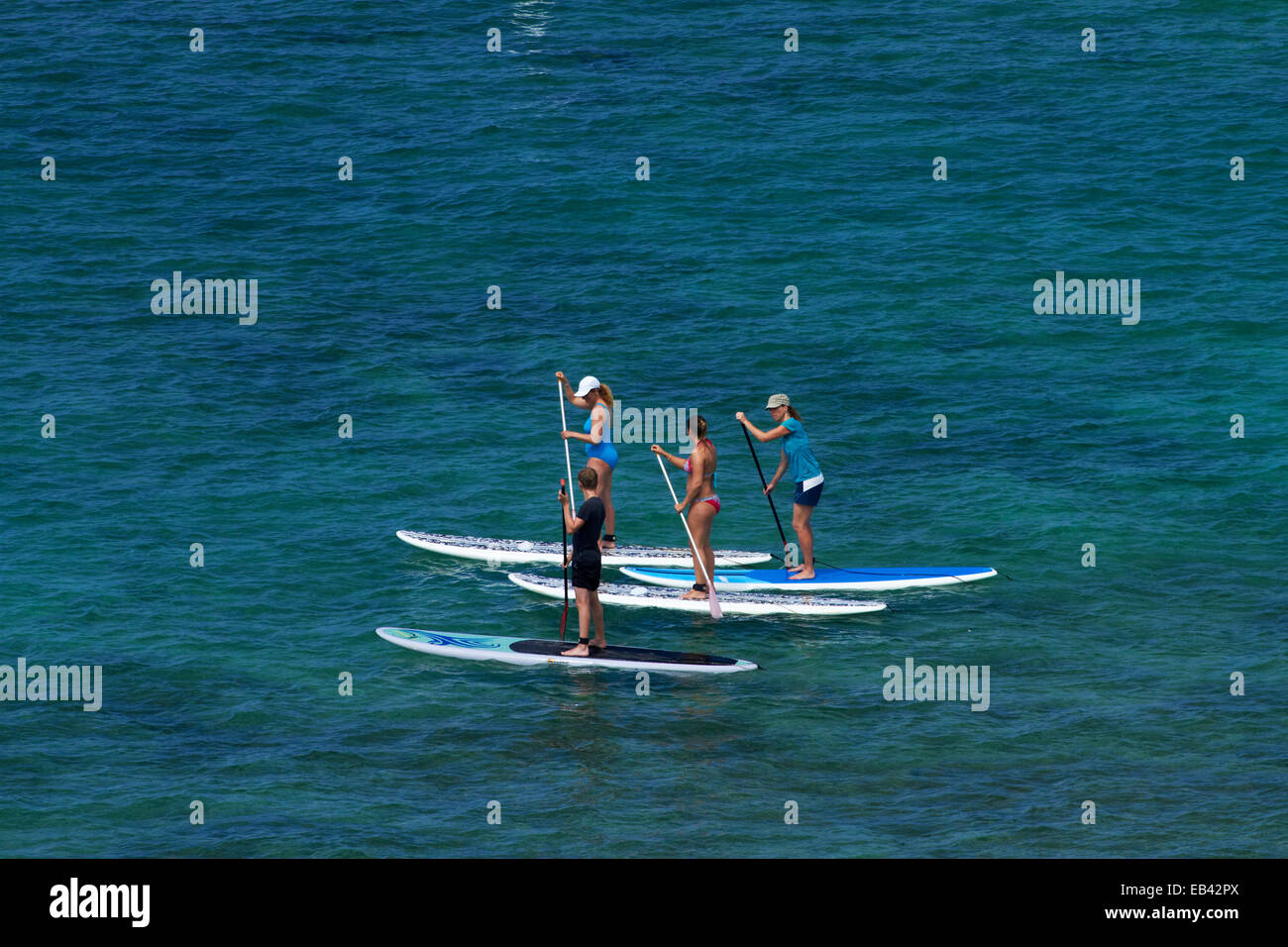 Sup hawaii hi-res stock photography and images - Alamy