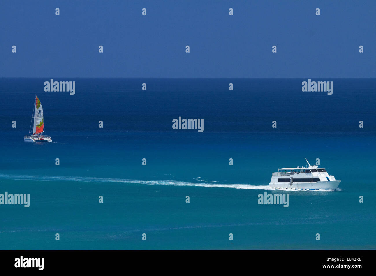 American catamaran hi-res stock photography and images - Alamy