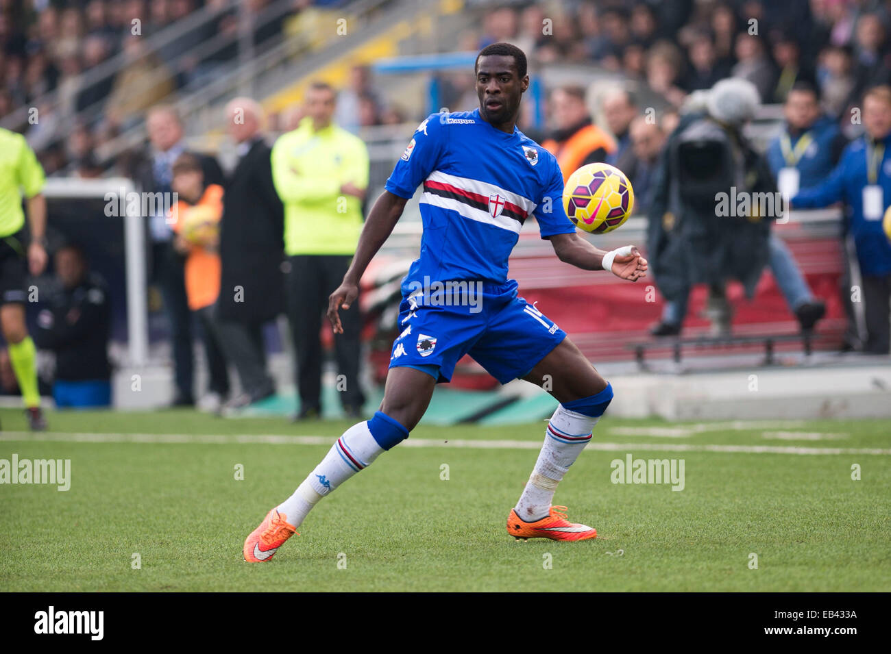 Pedro Obiang (Sampdoria), NOVEMBER 23, 2014 - Football / Soccer ...