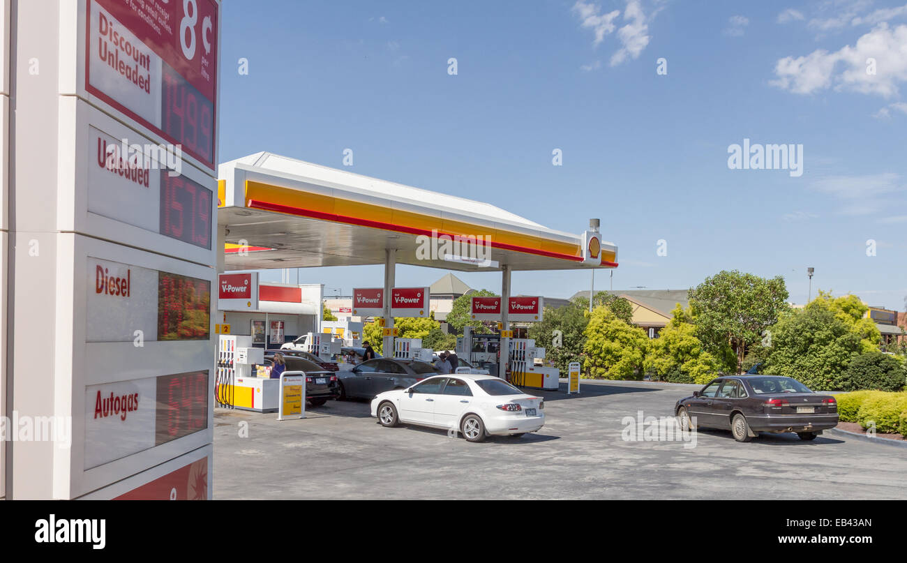 Shell petrol australia hi-res stock photography and images - Alamy