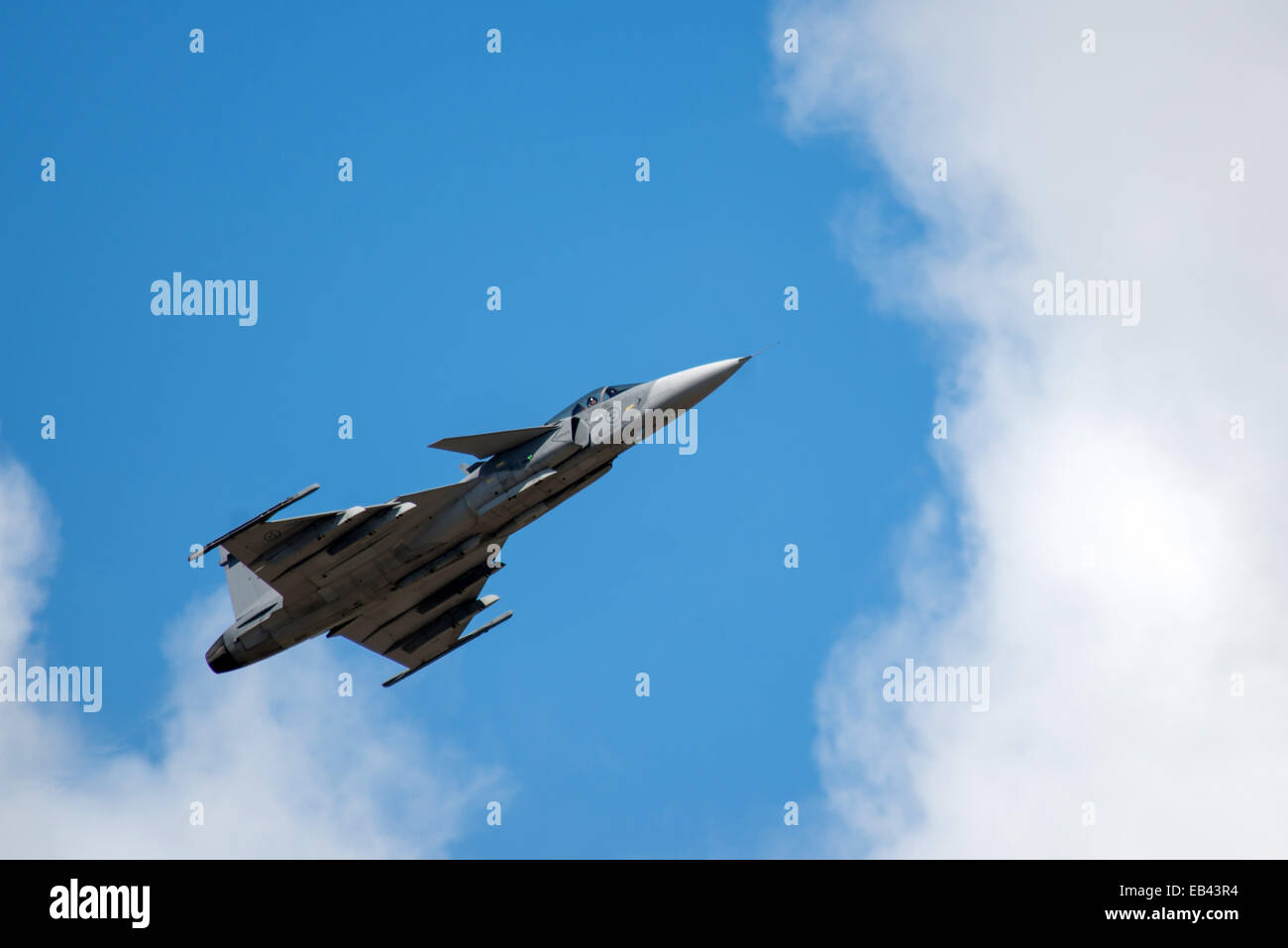 Saab JAS 39 Gripen (griffin) at RIAT 2013 Stock Photo - Alamy