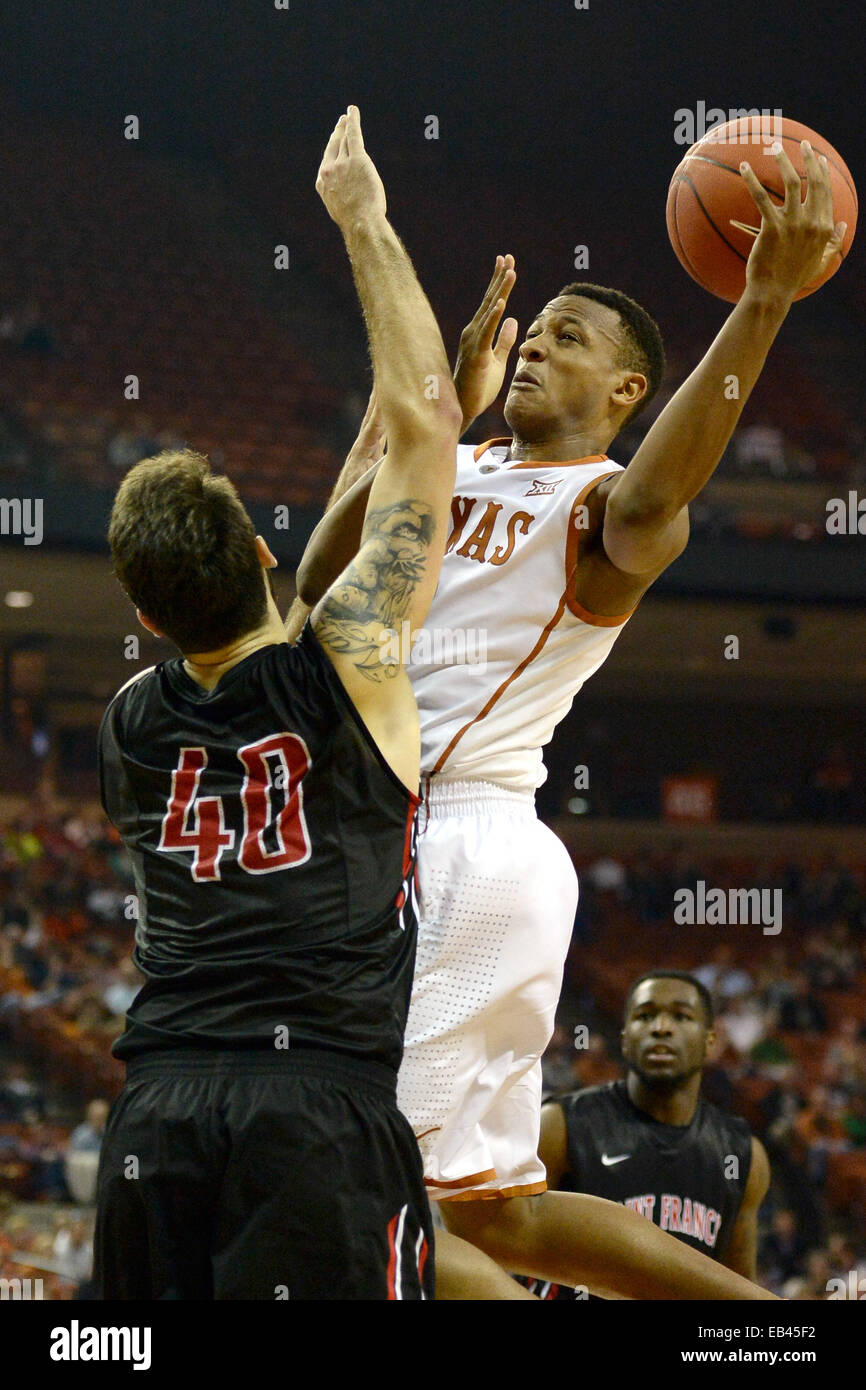 Austin, Texas. 25th Nov, 2014. Demarcus Holland #2 of the Texas ...