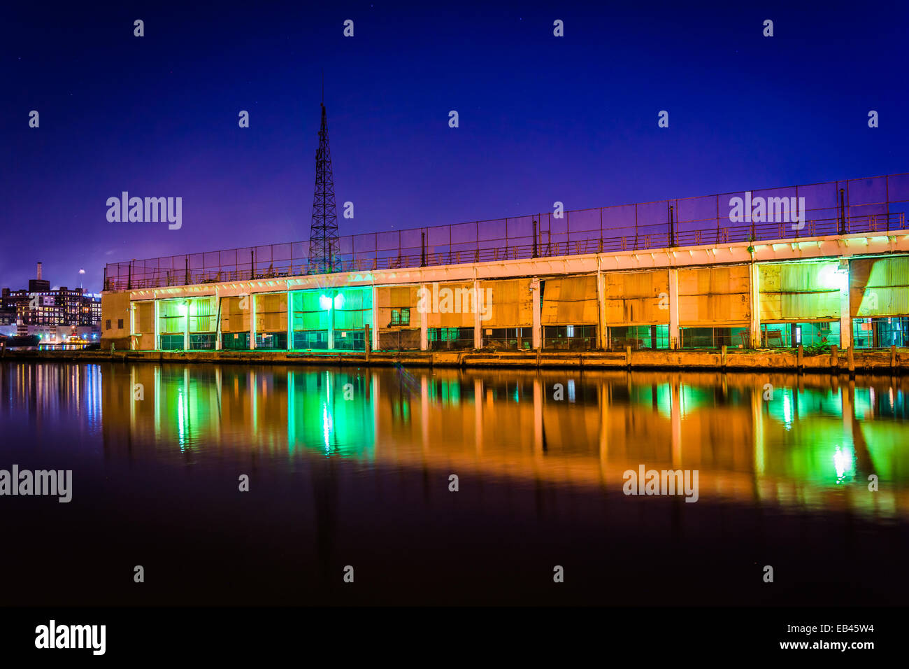 Waterfront Night In Fells Point High Resolution Stock Photography and ...