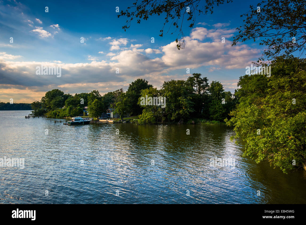 The Back River in Essex, Maryland Stock Photo - Alamy