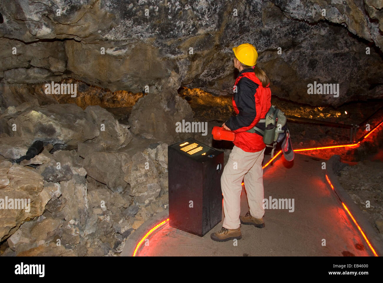 Mushpot Cave, Lava Beds National Monument, California Stock Photo - Alamy