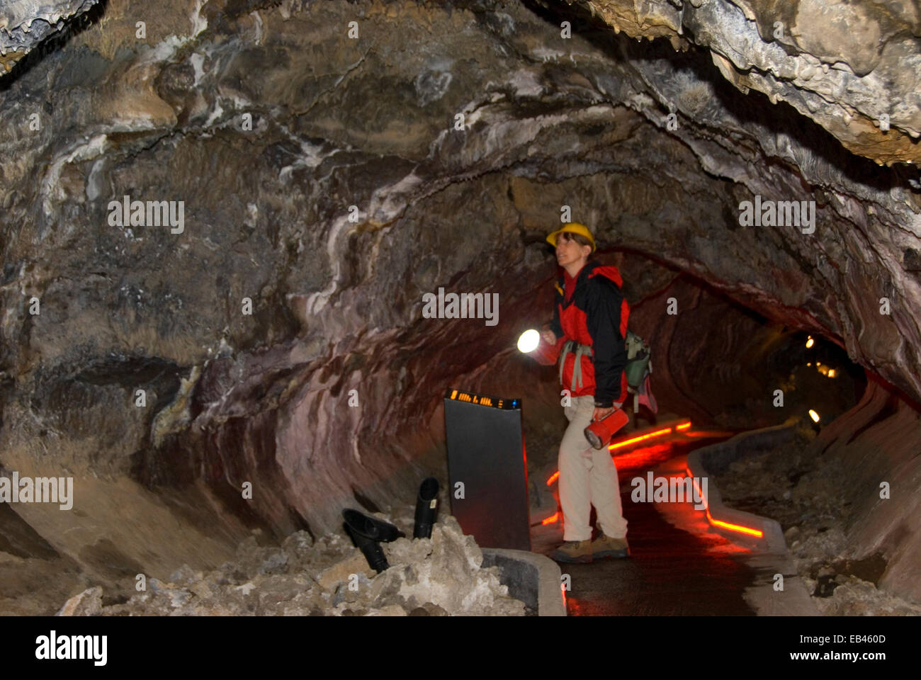 Mushpot Cave, Lava Beds National Monument, California Stock Photo - Alamy