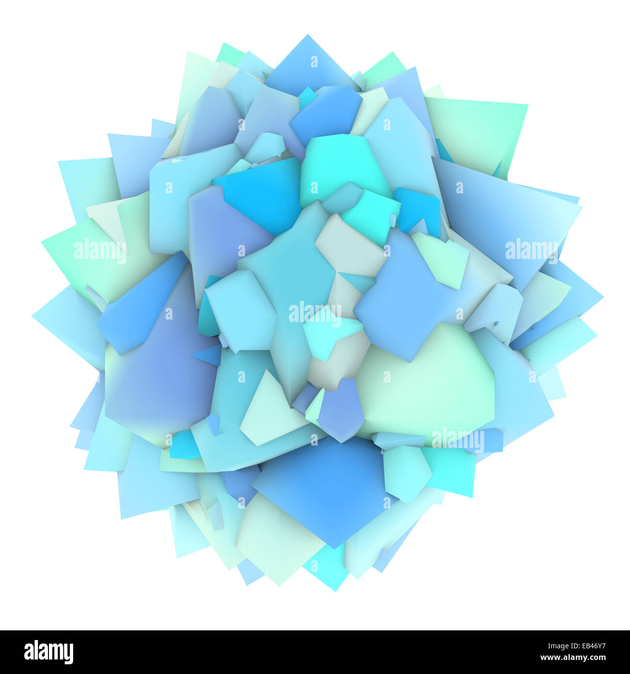 Blue shape hi-res stock photography and images - Alamy