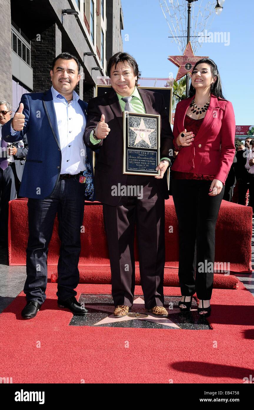 Los Angeles, CA, USA. 25th Nov, 2014. Tony Melendez, Renan Almendarez ...