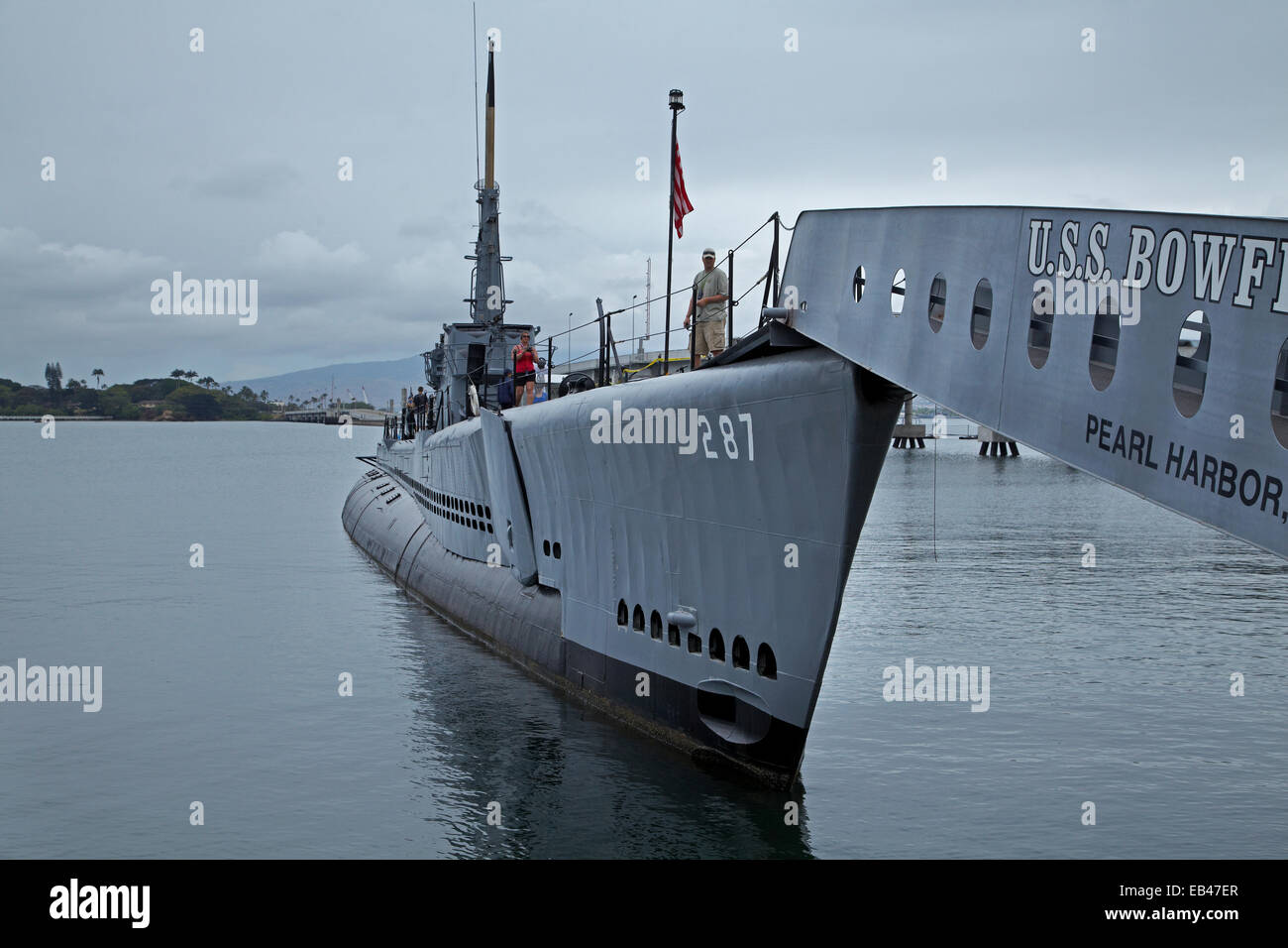 USS Bowfin Submarine (1942), Pearl Harbour, Honolulu, Oahu, Hawaii, USA ...