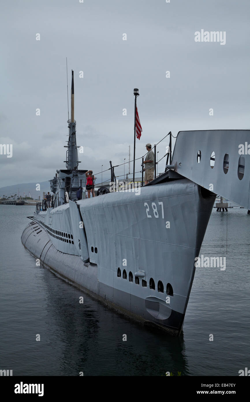 USS Bowfin Submarine (1942), Pearl Harbour, Honolulu, Oahu, Hawaii, USA ...