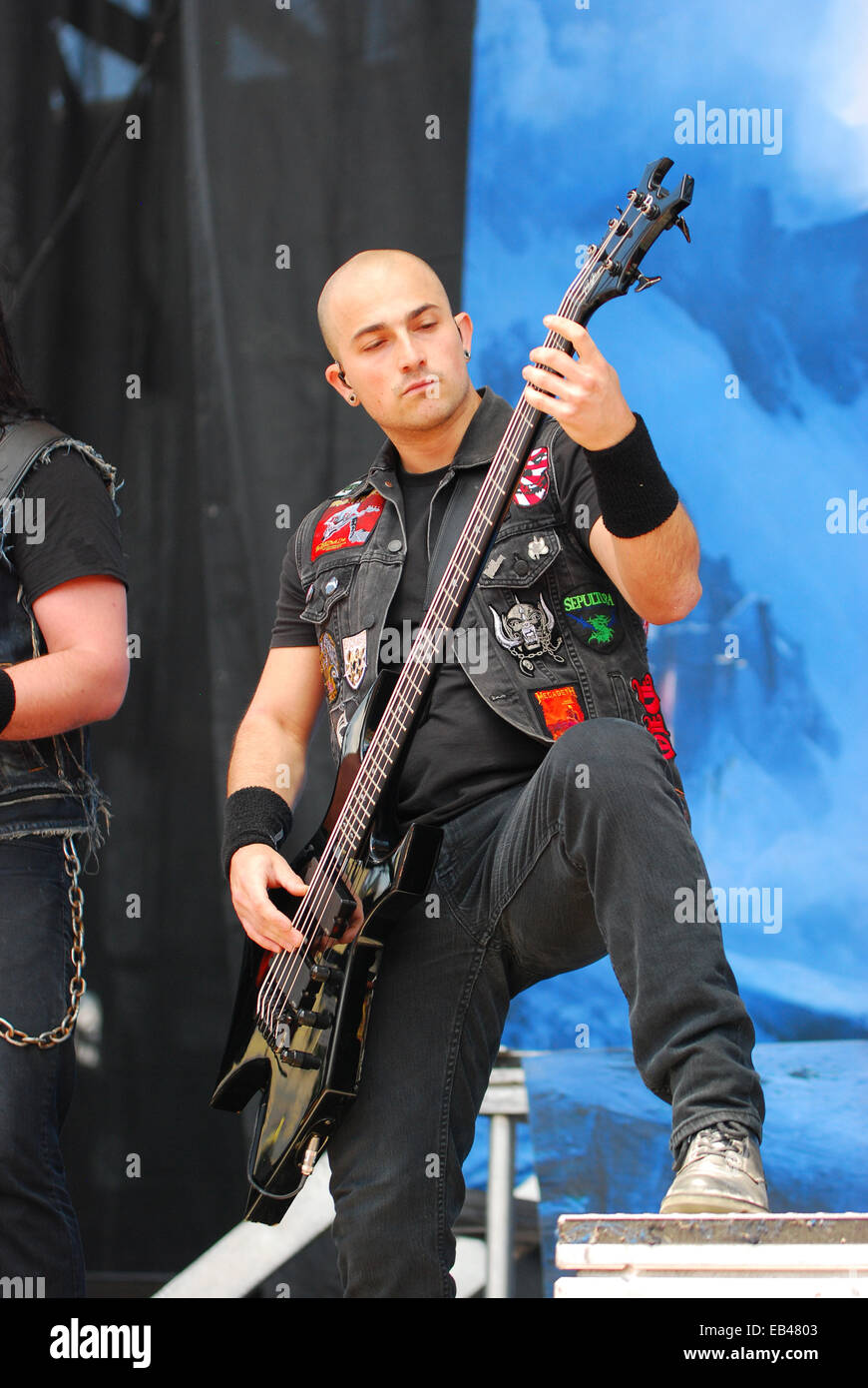 Matt heafy mat madiro trivium hi-res stock photography and images - Alamy