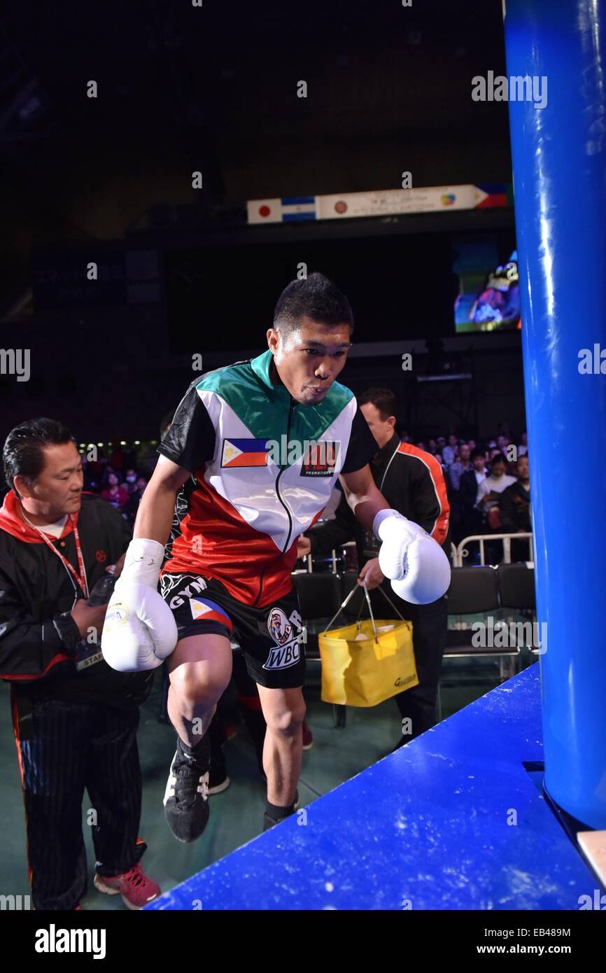 Kanagawa, Japan. 22nd Nov, 2014. Rocky Fuentes (PHI) Boxing : Rocky ...