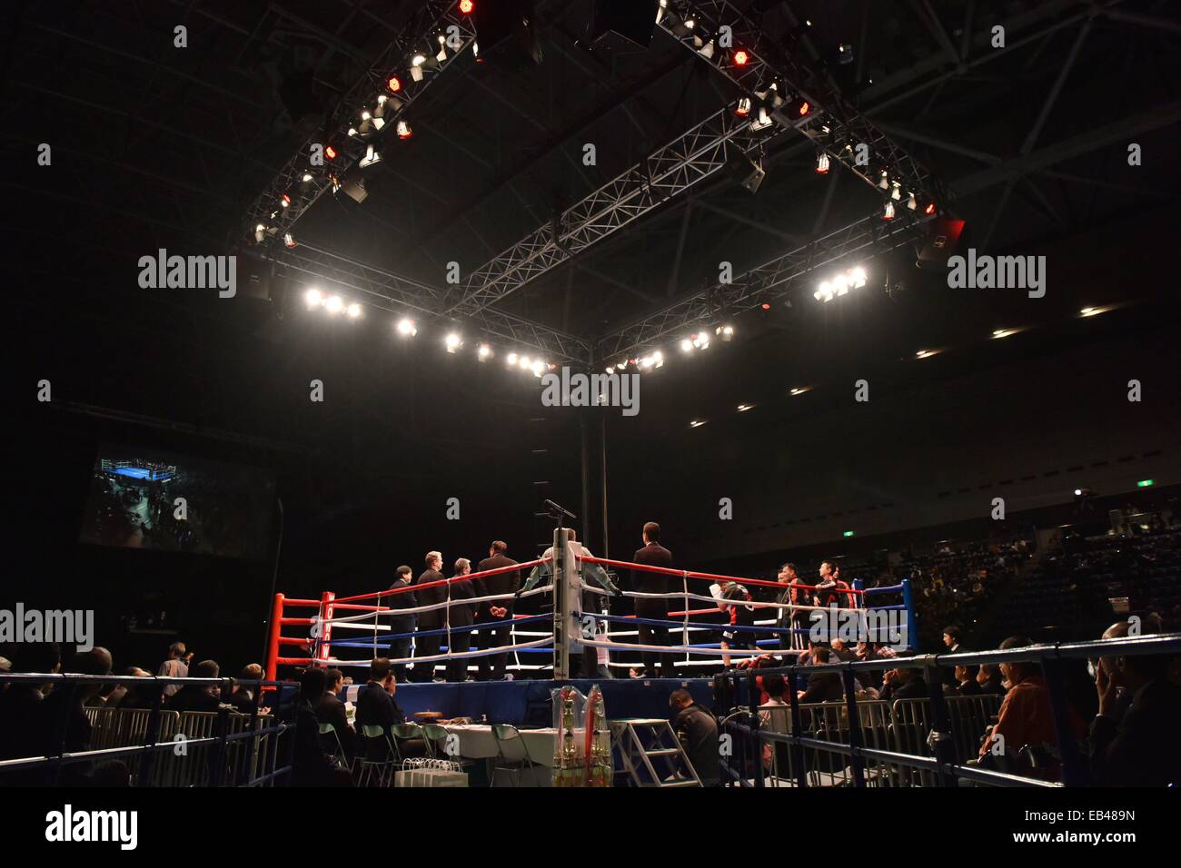 Kanagawa, Japan. 22nd Nov, 2014. Yokohama International Swimming Pool ...