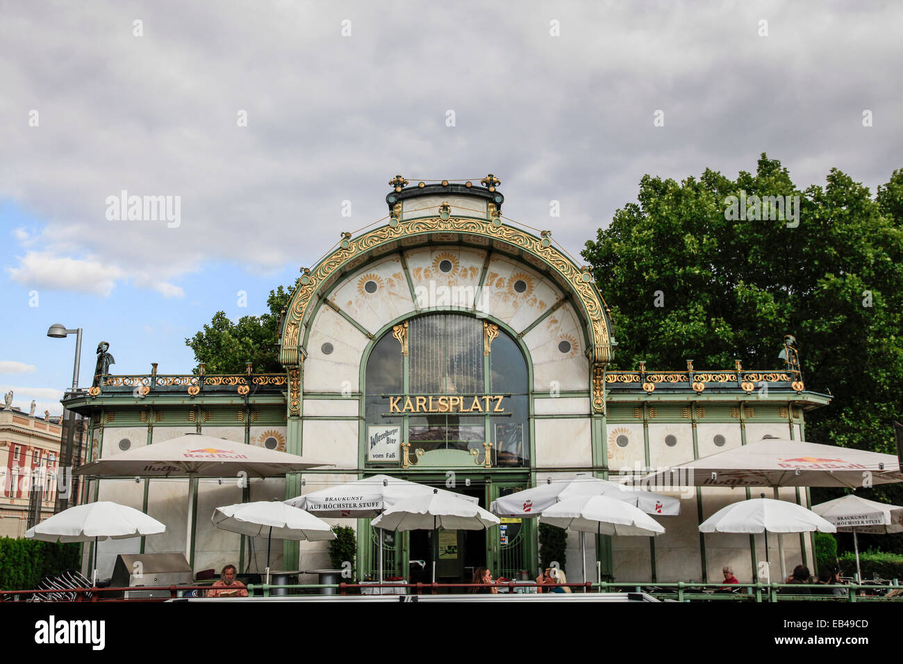 Otto wagner subway station hi-res stock photography and images - Alamy