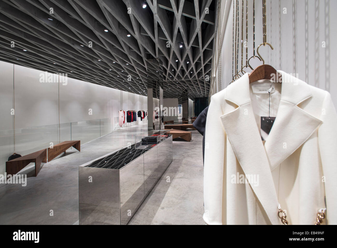 Victoria Beckham Store, London, United Kingdom. Architect: Farshid ...
